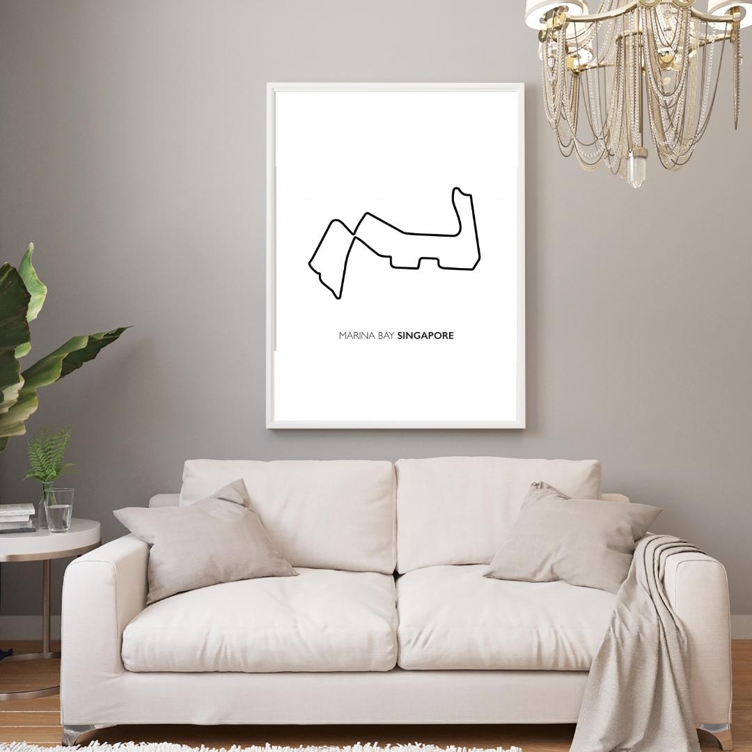 Marina Bay Race Track - A4 – BecauseRacecarBox