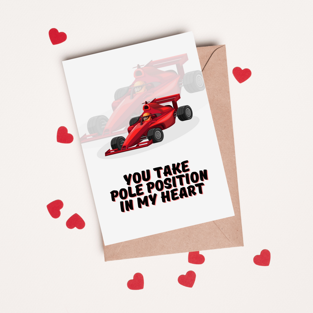 Pole Position Card – BecauseRacecarBox